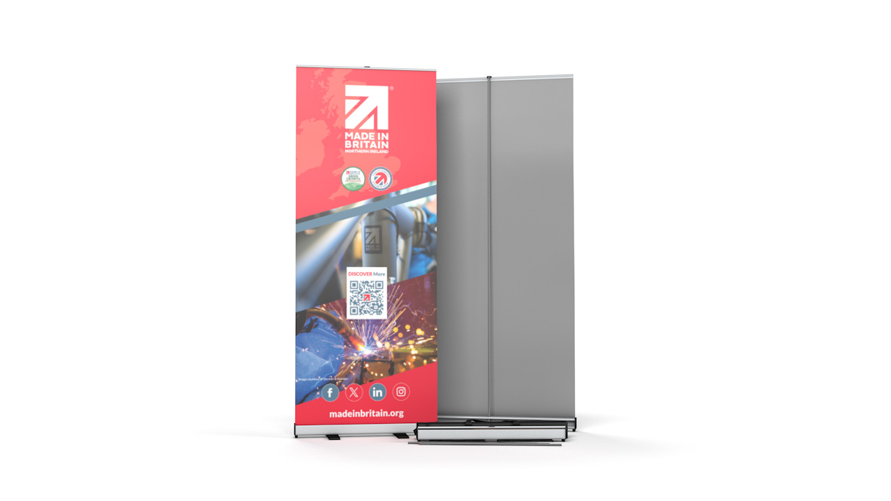 Roller Banner - ENVOY® | Pull Up Banners | Roller Banner Printing UK