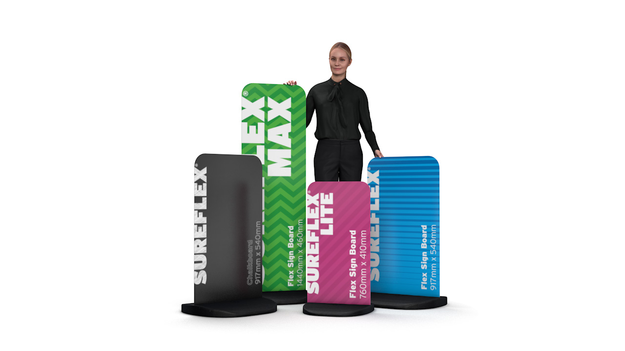 sureflex max pavement signage board