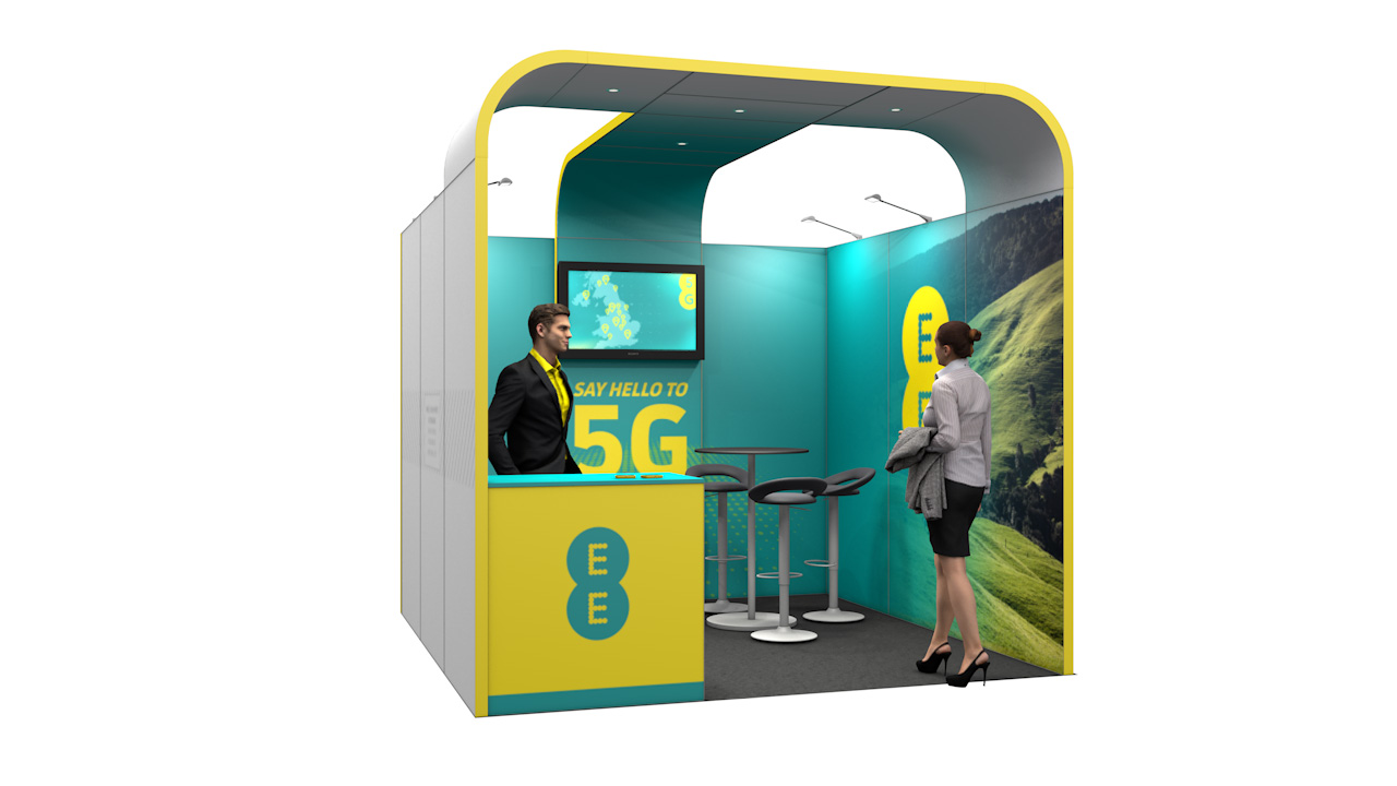 3m x 3m Exhibition Stand Booth | Exhibition Stand Hire Services