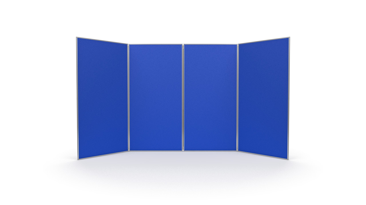 aluminium frame 4 panel jumbo display board