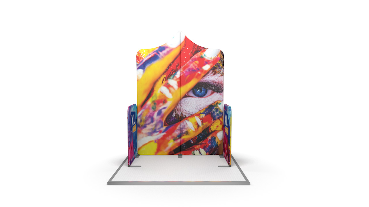 modulate 2m exhibition fabric booth slope 1