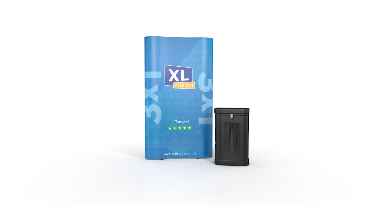 3x1 Pop Up Display Stand Kit | Basic Pop Up Stand