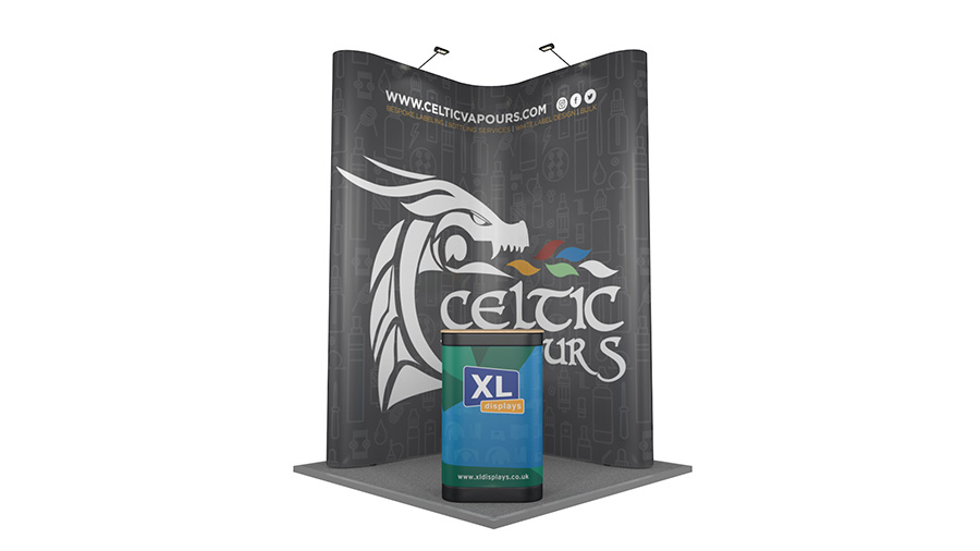 2m x 2m Exhibition Stands | 2x2 Exhibition Display Stands | XL Displays UK