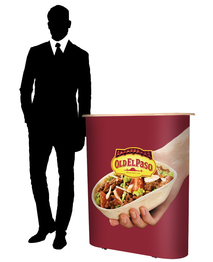 Pop Up Counter 2x1 | Pop Up Exhibition Counter