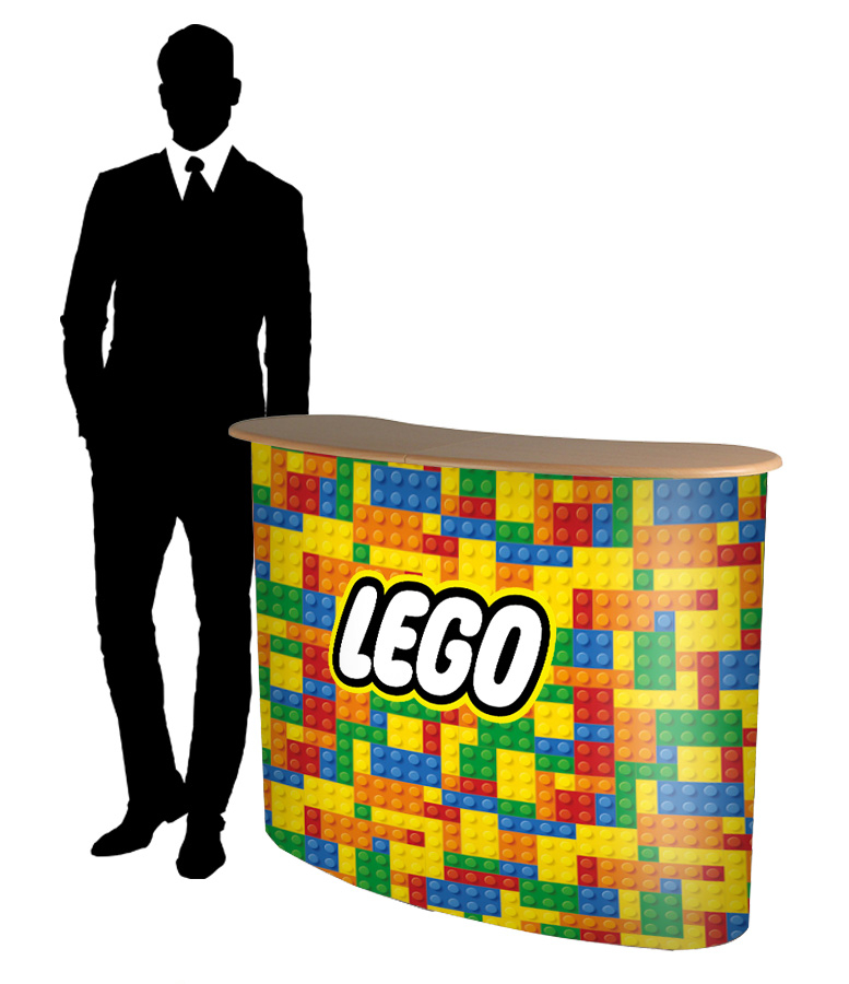 Pop Up Counter 2x2 | Pop Up Exhibition Display Counter UK