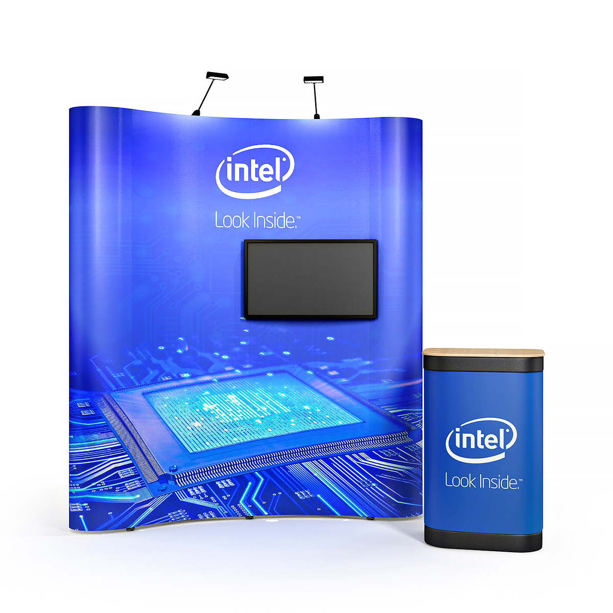 Curved Pop Up Stands | Pop up Display Stands | Exhibition Stand Displays