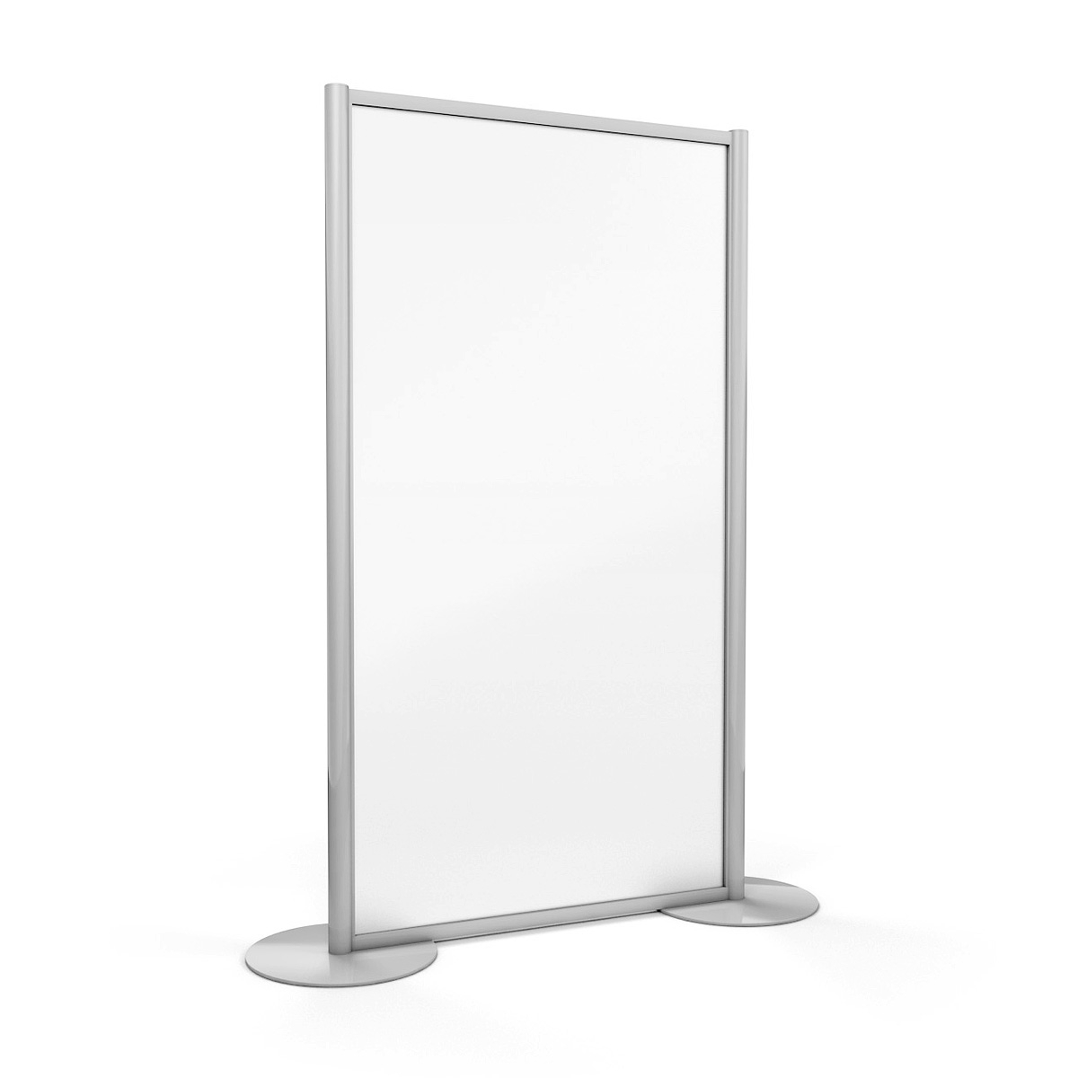 ACHOO® Free Standing Perspex Screen | Frosted Perspex Office Dividers