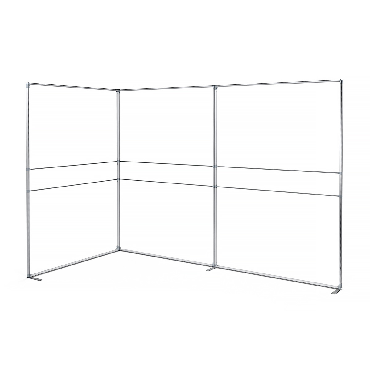 SEG Fabric Display | 3x2 Exhibition Stand | FABLOK® L Shape Backdrop