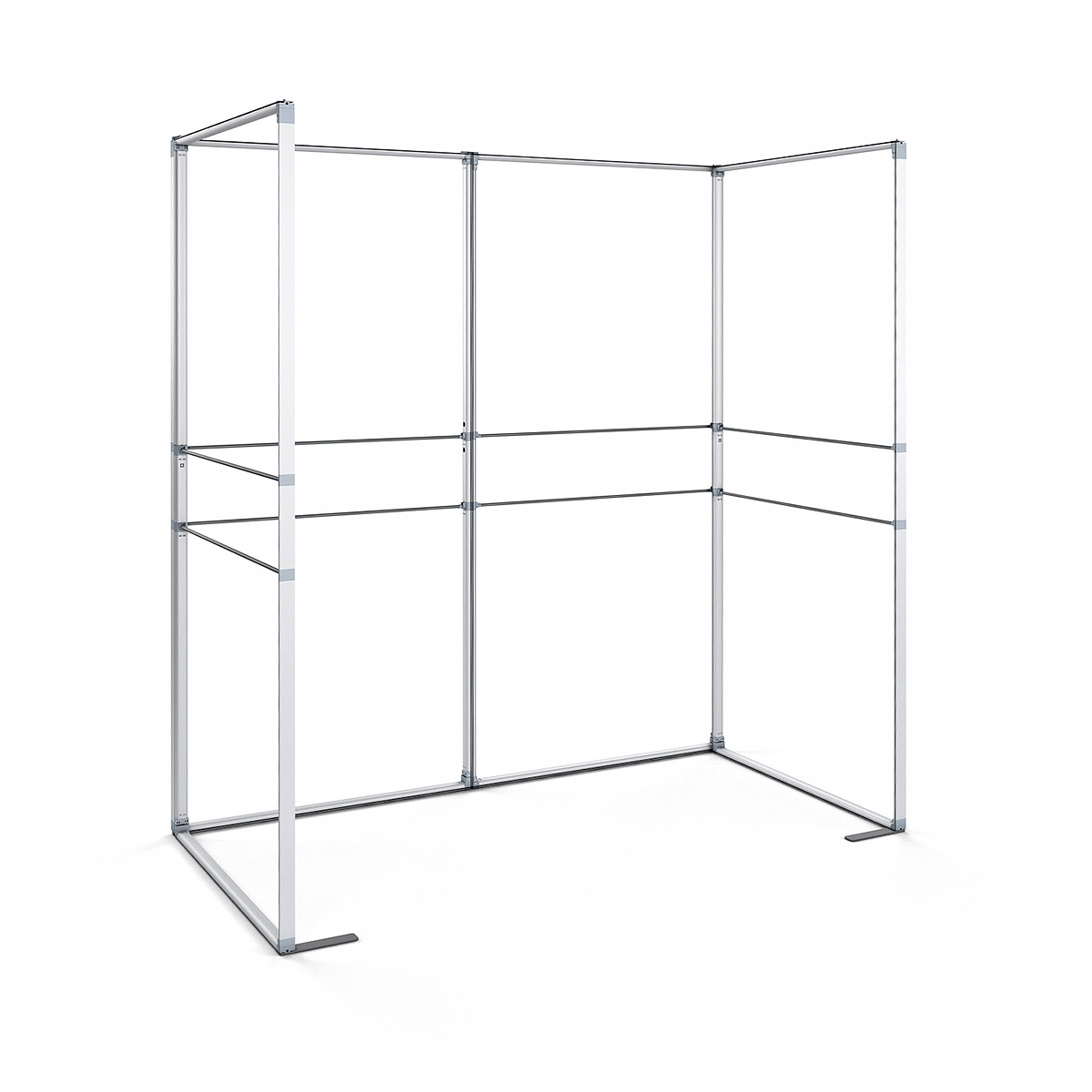 Exhibition Stand Booth 2x1 | Fabric Display Stand | FABLOK® Tension ...