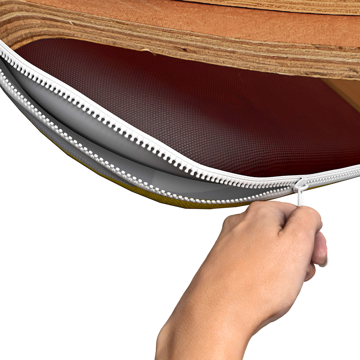 Curve Fabric Display Stand | Tension Fabric Display | FABRIWALL® Curved 3x2