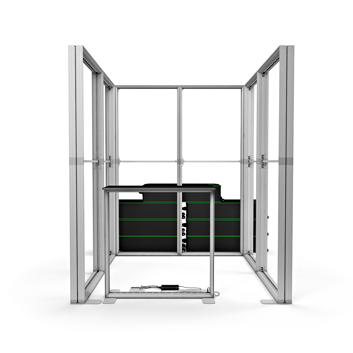 2m x 2m LED Lightbox | Shell Scheme LED Lightbox Exhibition Stand