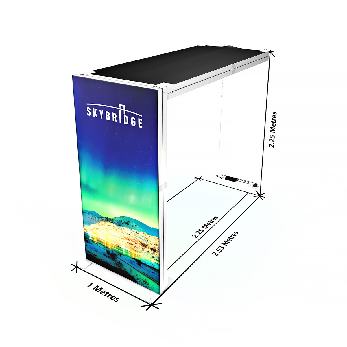 Lightbox Exhibition Stand Arch | Lightbox Ceiling 1000mm Wide ...