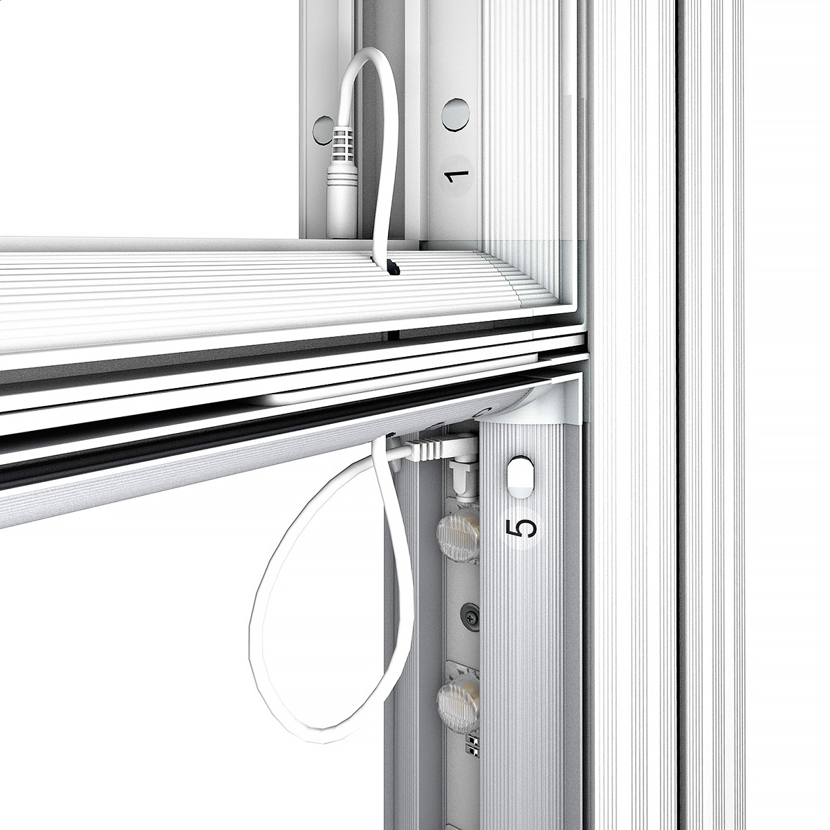 Exhibition Stand Storage Cupboard | LED Lightbox Display Cupboard