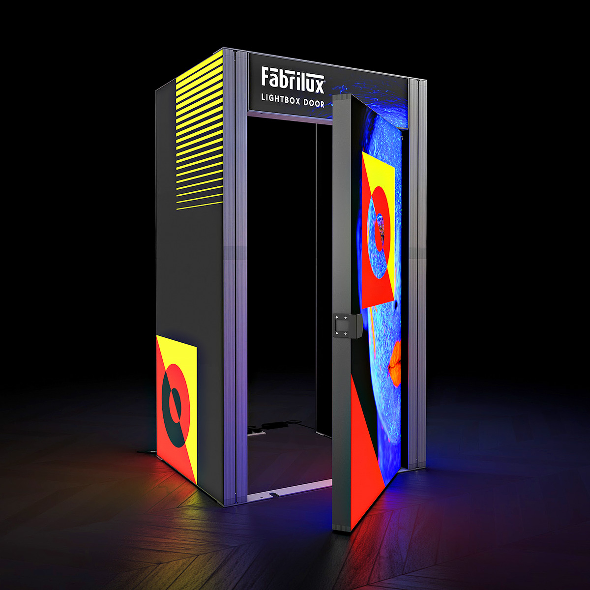 Exhibition Stand Storage Cupboard | LED Lightbox Display Cupboard