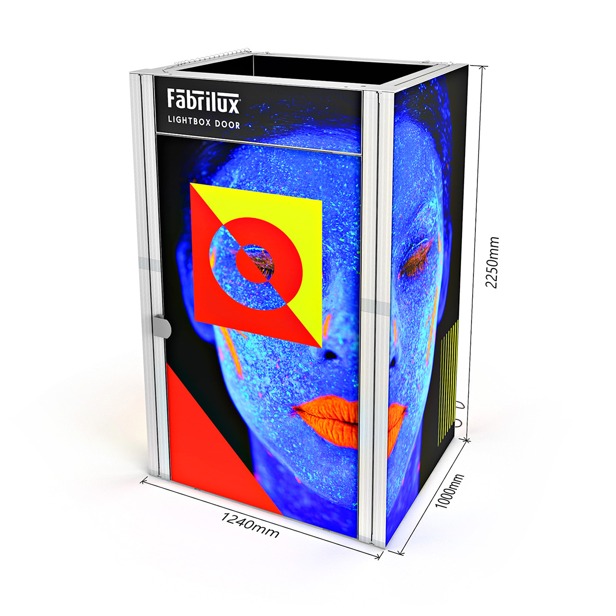 Exhibition Stand Storage Cupboard | LED Lightbox Display Cupboard