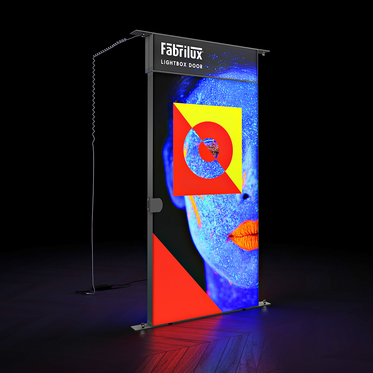 Exhibition Stand Storage Cupboard | LED Lightbox Display Cupboard