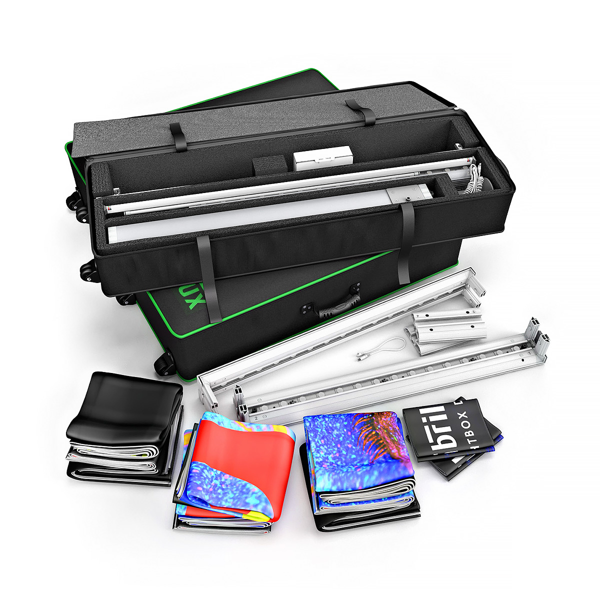 Exhibition Stand Storage Cupboard | LED Lightbox Display Cupboard