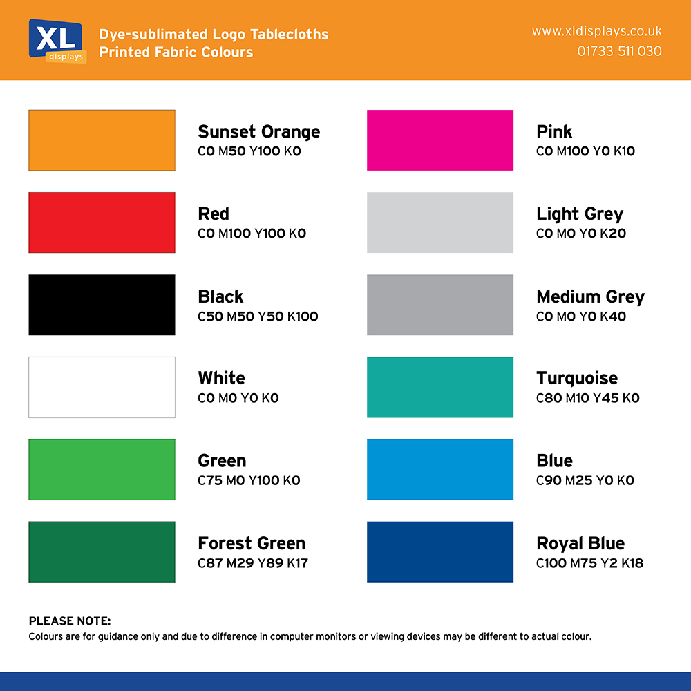 Custom Printed Table Runners With Logo | Branded Table Runners