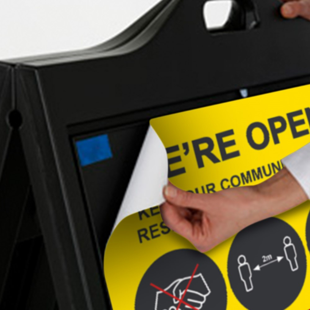 Double Sided A Frame Sign | Folding A Boards Signs UK