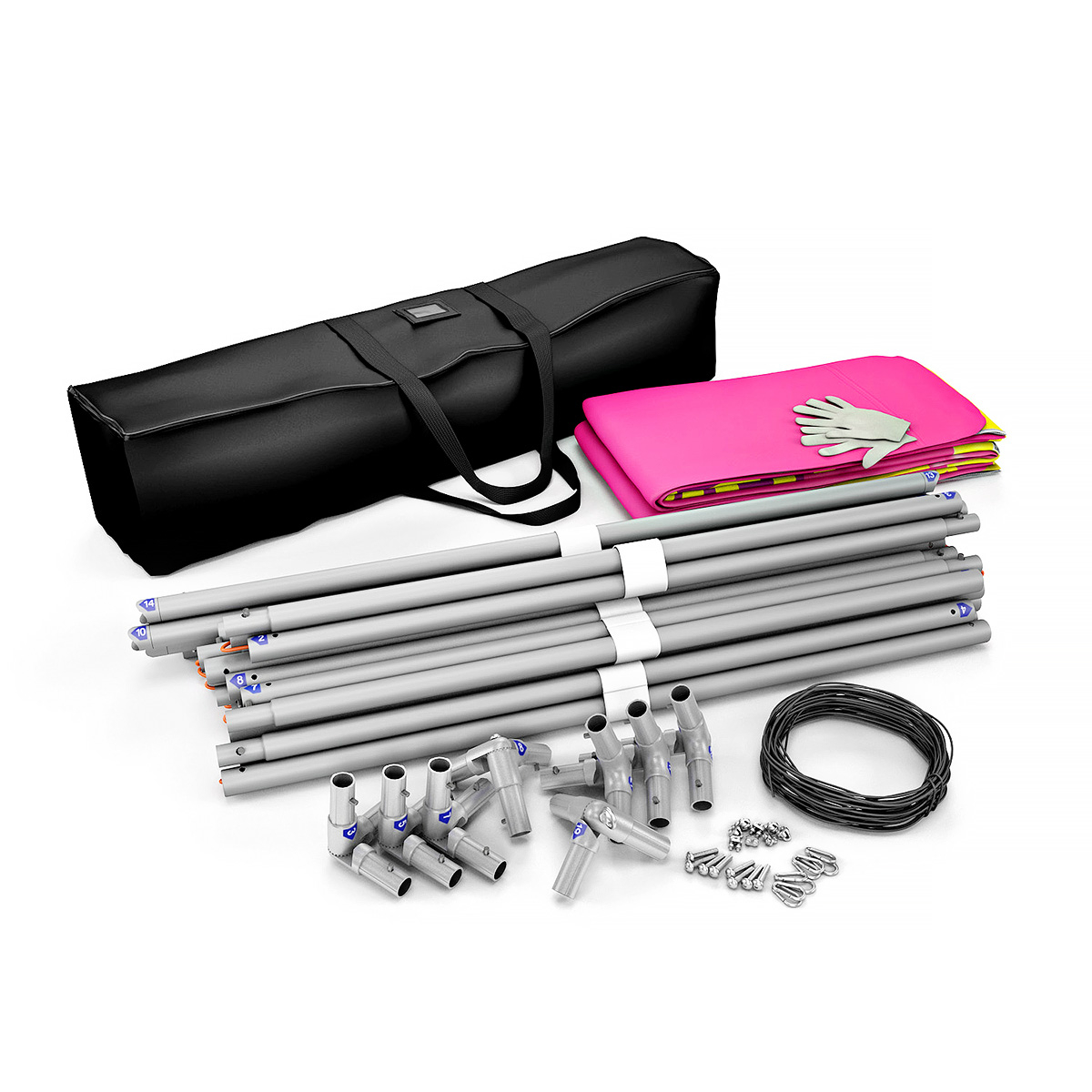 Square Hanging Banner | Overhead Fabric Hanging Banners | Ceiling ...