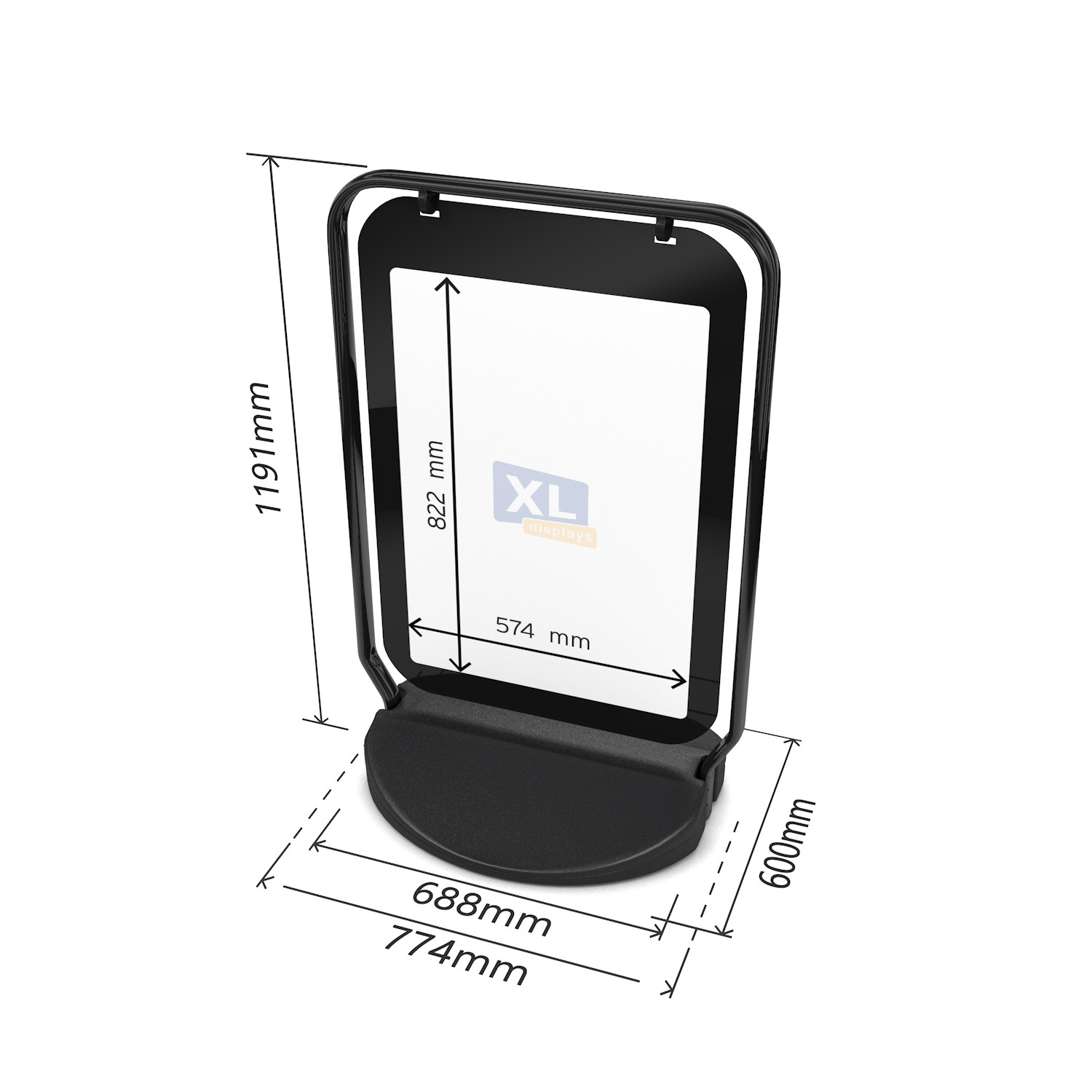 A1 Pavement Signs | Swing Signs | XL Displays