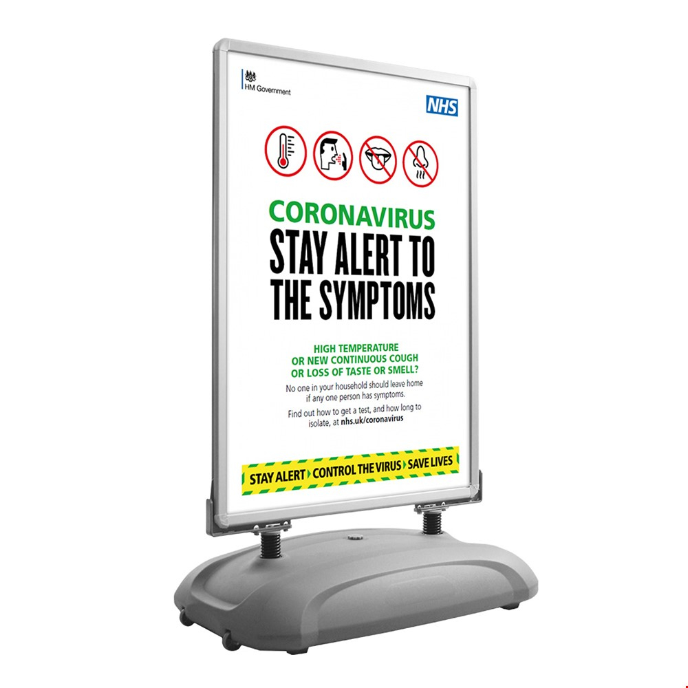 Water Based Signs | Pavement Advertising Boards | XL Displays