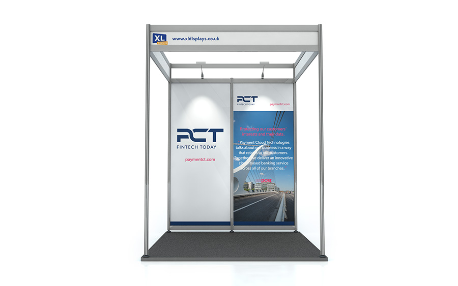 Shell Scheme Graphics | Rollable PVC | Exhibition Shell Scheme