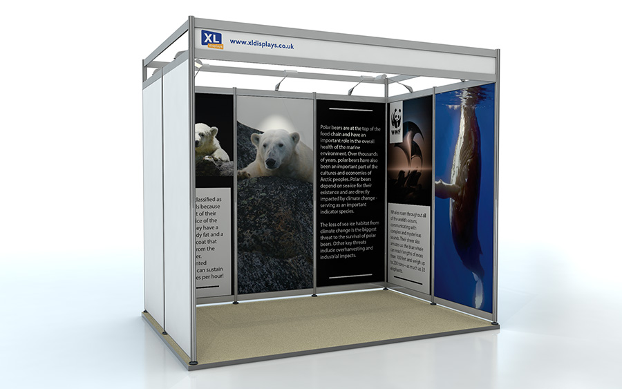 Shell Scheme Booth | Shell Scheme Graphics | Foamex Graphics