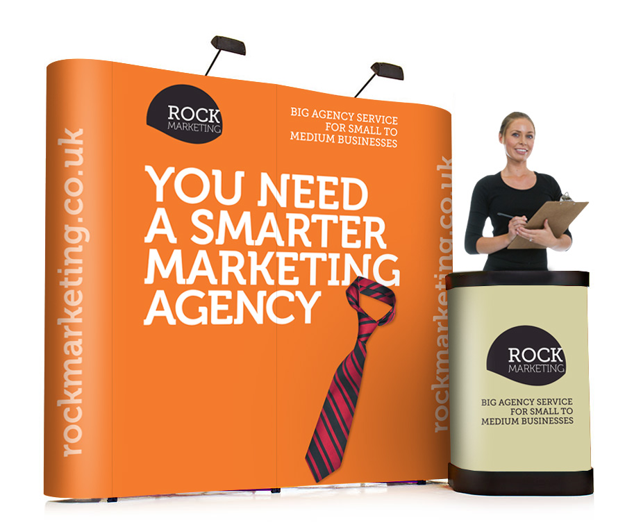 3x2 Midi Pop Up Stand | Pop Up Exhibition Stands | Portable Displays