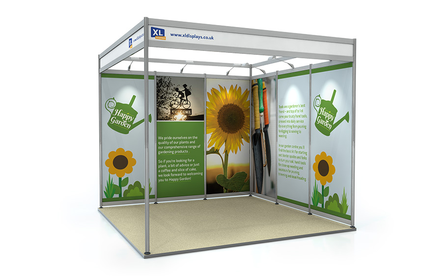 Shell Scheme Exhibition Stands | Foamex Shell Scheme Graphics | UK ...