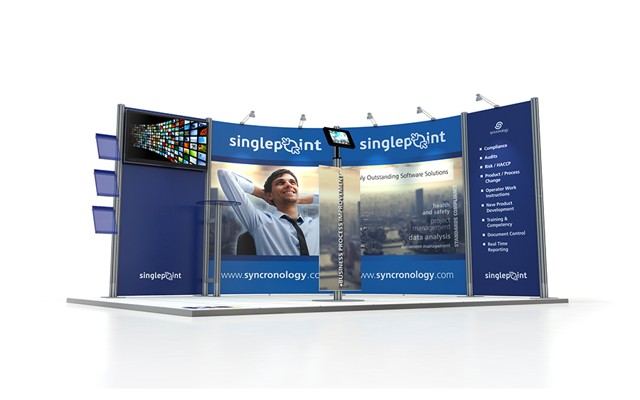 Centro Exhibition Stand | Modular Exhibition Stands | UK Manufactured