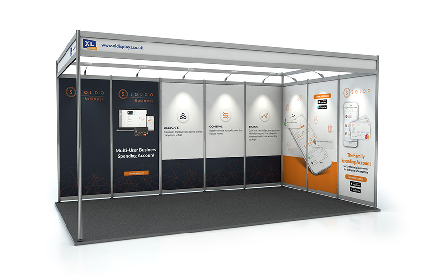 Exhibition Shell Scheme Graphics | Shell Scheme Graphics | XL Displays