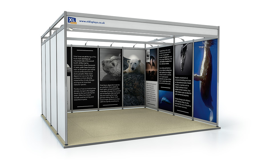 Exhibition Shell Scheme Graphics | Shell Scheme Panels | UK Made