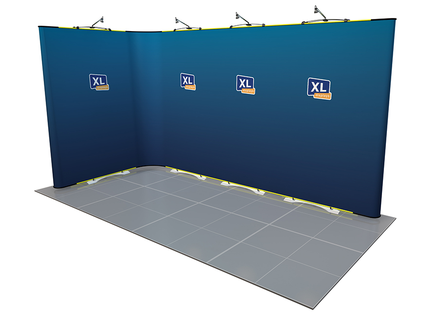 Twist Flexible Display Stand 3m x 2m | Modular Twist Banners