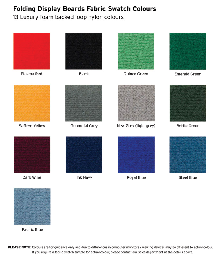 Pinnable Display Boards | Pole and Panel Presentation Boards