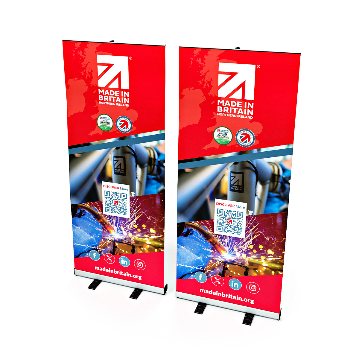 ENVOY® Roller Banner Bundle | Pull Up Banners | XL Displays