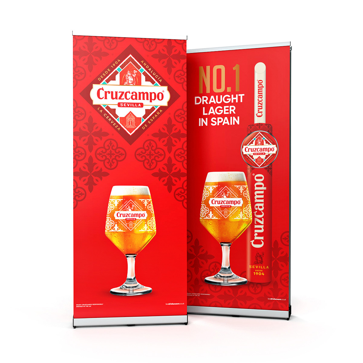 Double Sided Roller Banner | Double Sided Pull Up Banner | ENVOY® TWIN ...