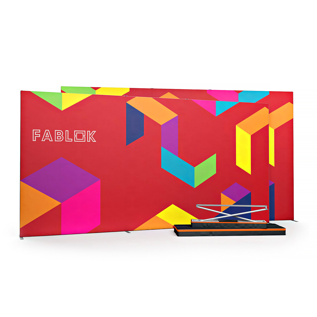 Fabric Display Stand | SEG Display Backdrop | FABLOK® Display 4m