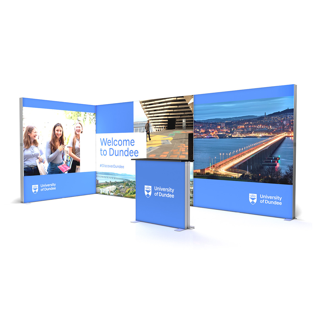 5m x 2m LED Lightboxes | Fabric Exhibition Stands | XL Displays