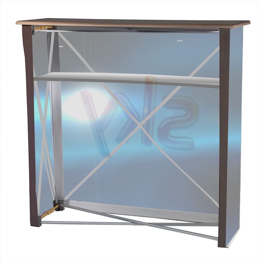 Hop-Up Counter | Portable Fabric Counter | Fabric Podium