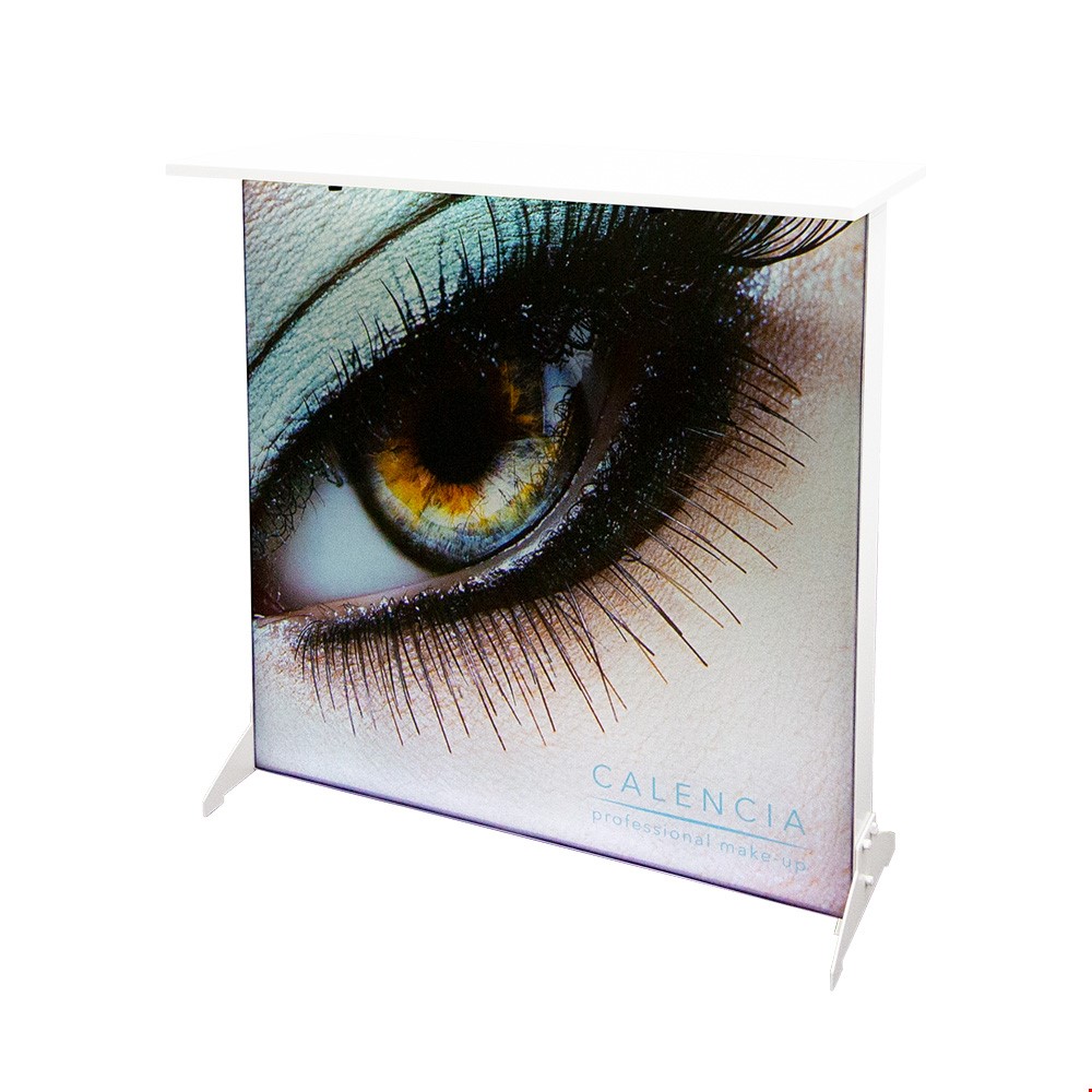 IllumiGo Counter | Backlit Fabric Counter | LED Exhibition Counter