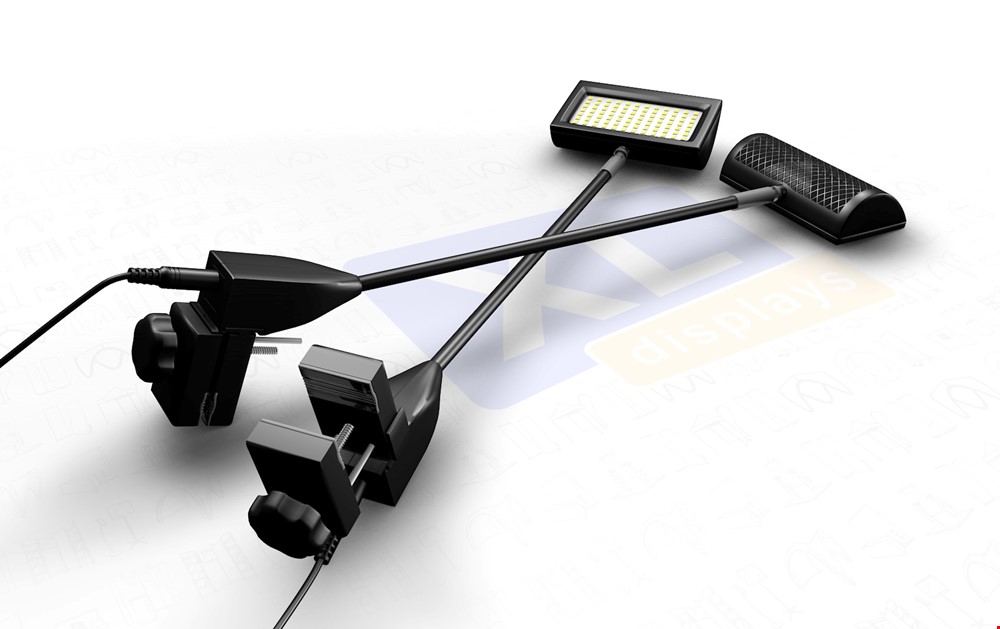 LED Lights for Fabric Displays | Fabric Display Stand Accessories