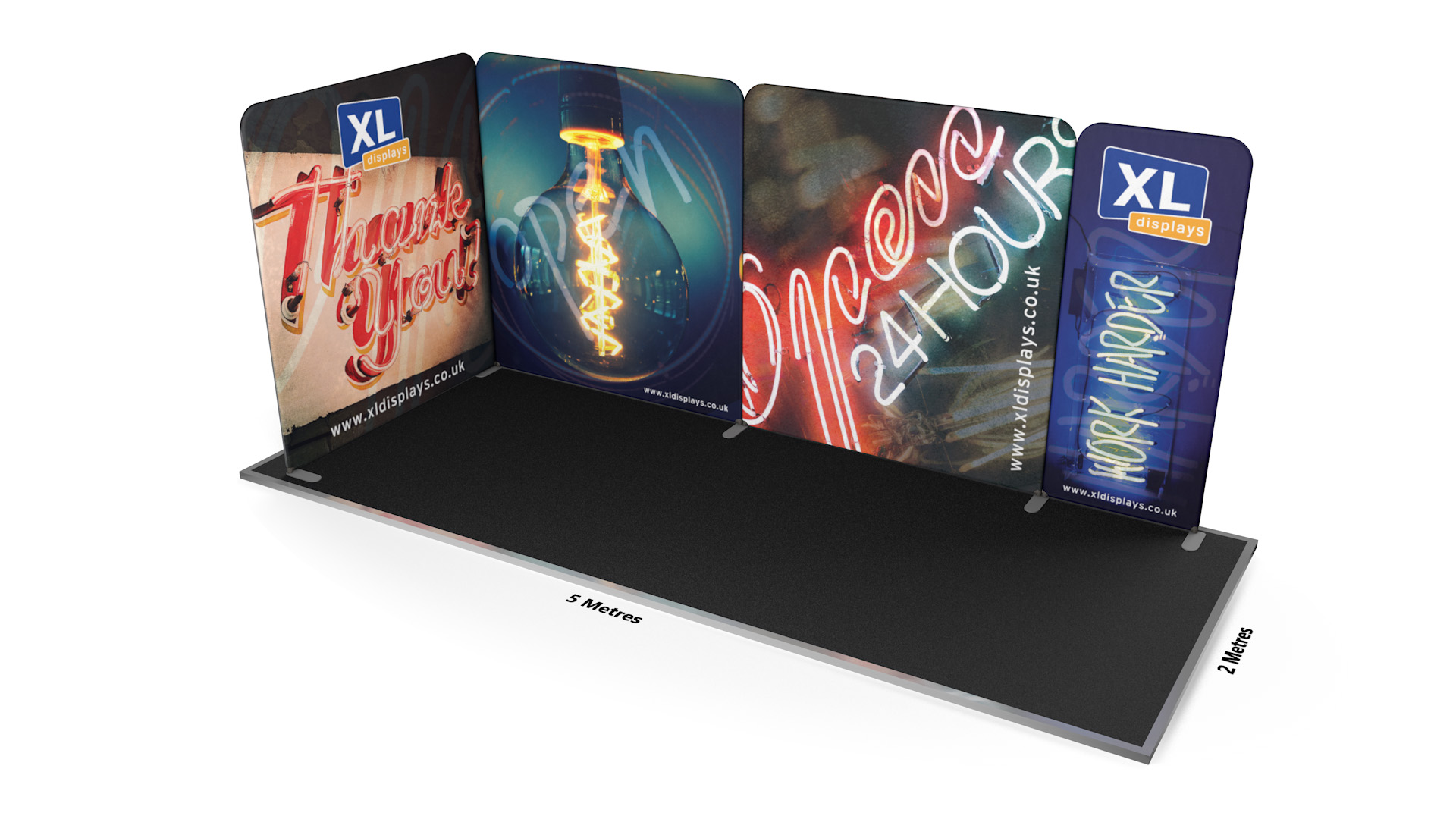 Modulate™ Tension Displays | Fabric Exhibition Stands | UK Made