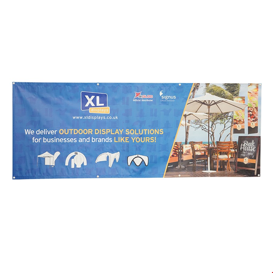 Outdoor PVC Banner | Outdoor Banner Printing | XL Displays
