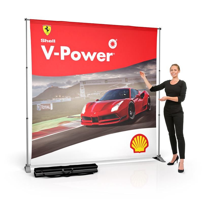 Pegasus Stretch Fabric Display Banner | Fabric Tension Bannerstand