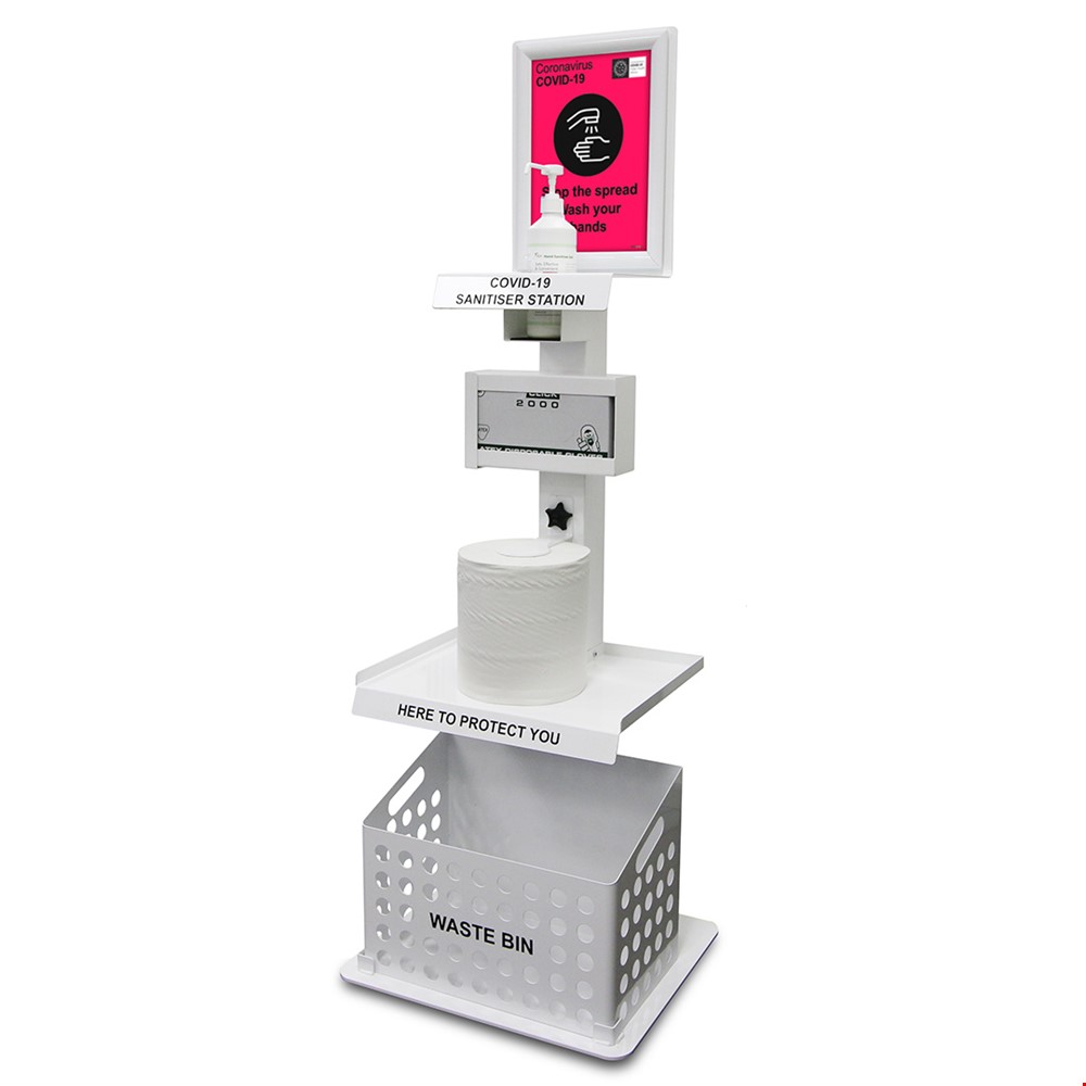 Hand Sanitiser Stands | Hand Sanitiser Dispenser | XL Displays