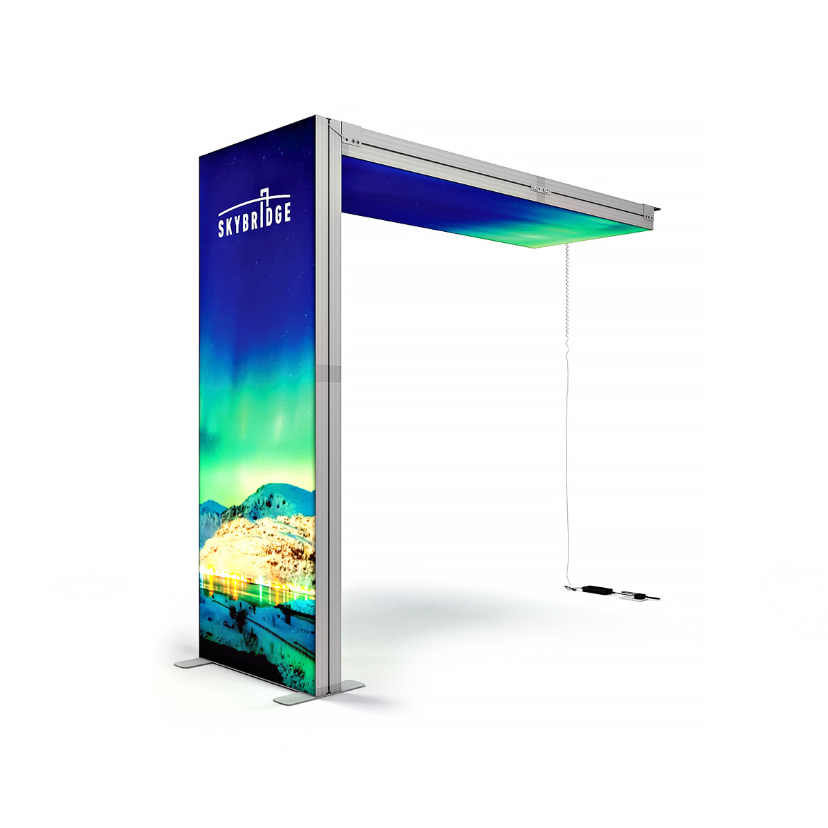 Lightbox Exhibition Stand Arch | Lightbox Ceiling | SKYBRIDGE® LED ...