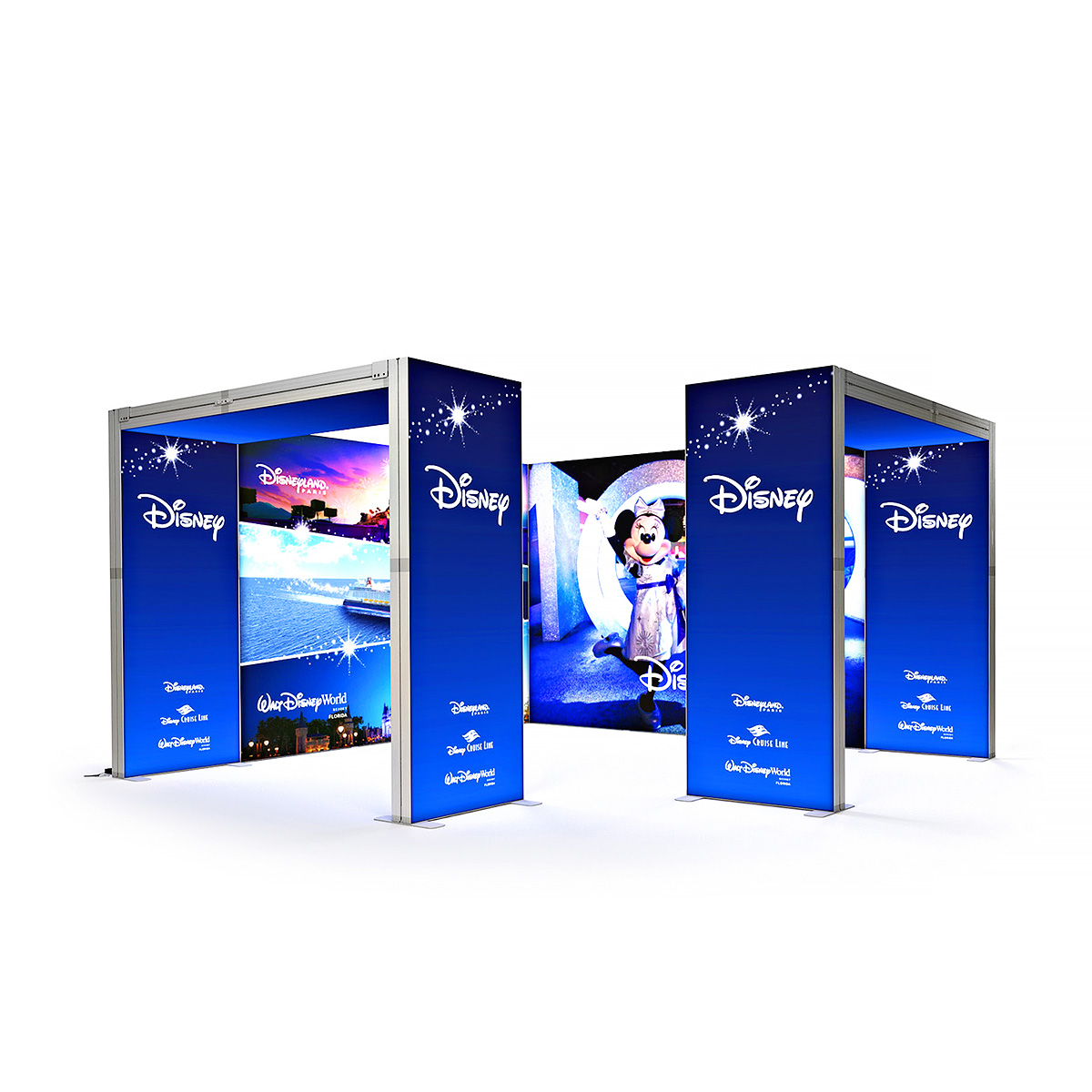 LED Exhibition Display | Lightbox Exhibition Stand | SKYBRIDGE® Backlit ...