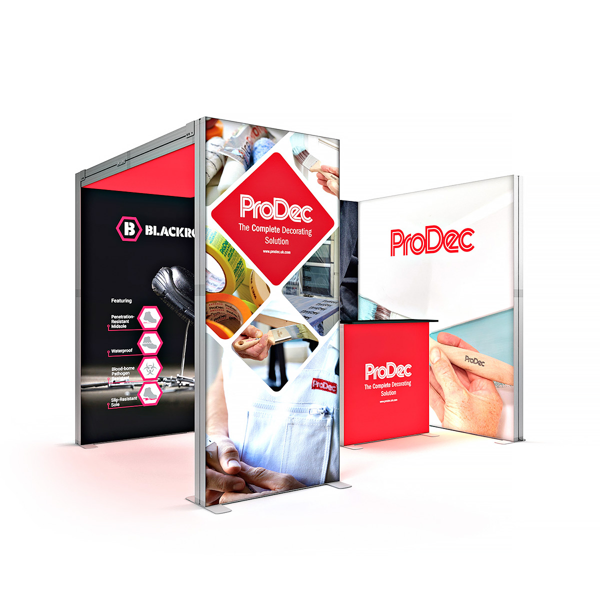 3x2 Lightbox Exhibition Stands | SKYBRIDGE® Lightbox Ceiling ...