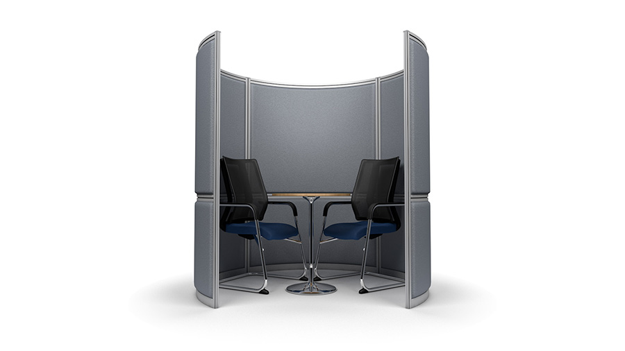 Curved Office Partitions | Freestanding Office Screens